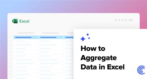 how to aggregate data in excel expert tips [2025 edition]