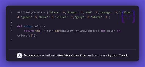 foxxxxxxx s solution for resistor color duo in python on exercism