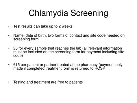 Ppt Chlamydia Screening And Treatment Pathways Powerpoint Presentation Id 3571857