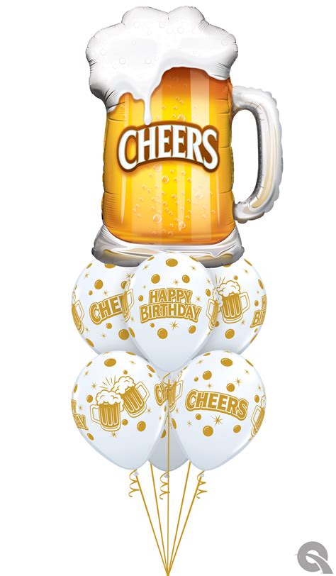 Beer Cheers Balloon Bouquet Balloon Bouquet Melbourne Delivery