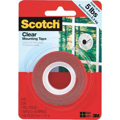 Ropesoapndope 3m Scotch Clear Double Sided Mounting Tape