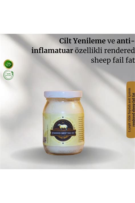 Omrion Koyun Kuyruk Yağı Rendered Sheep Taİl Fat 150 Gr Fiyatı