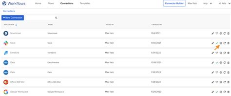 Workflows Tips 27 Connection Usage Showing Custom Search Fields And