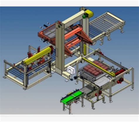 Gantry Palletizer Whole Layer Cartons Palletizer Low Level High Speed