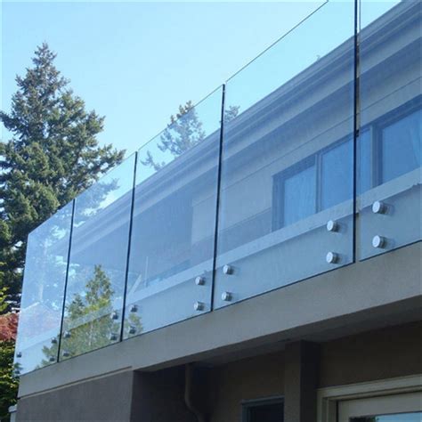 Standoff Glass Railing Systems Patch Fitting Glass Balustrade For Balcony China Fence And