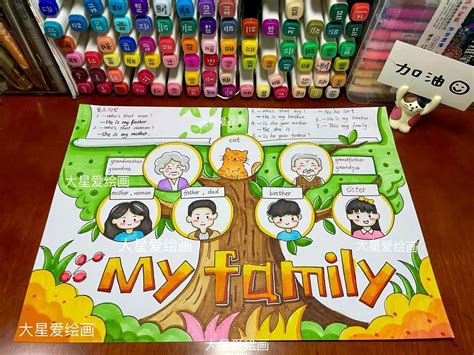 关于家庭树的手抄报大全简单又好看（16张）手抄报图片大全