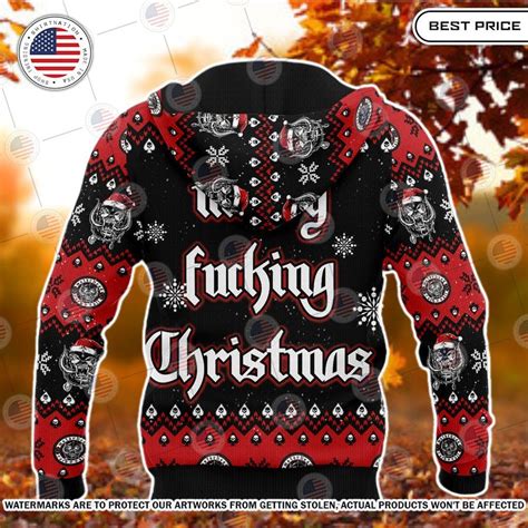 Motorhead Fucking Christmas Hoodie • Shirtnation Shop Trending T