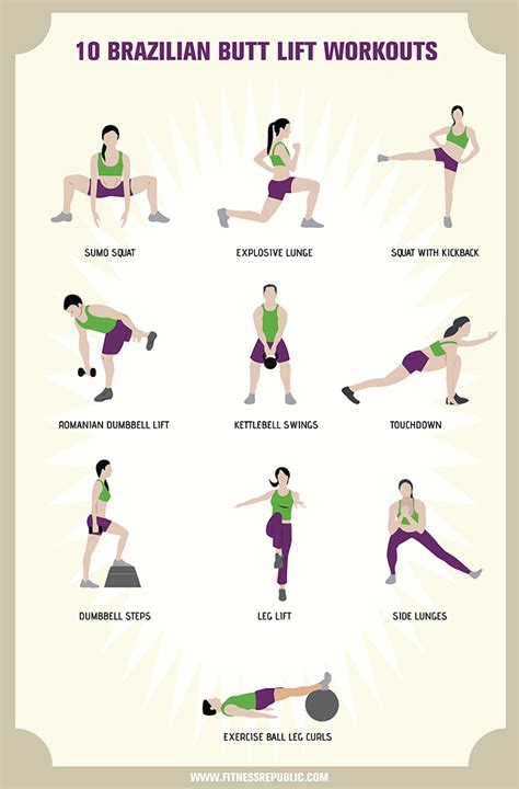 21 Workouts For Women That Will Help You Get The Perfect Booty