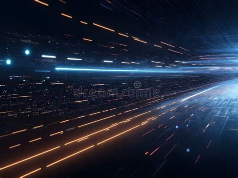 Abstract Digital Background For Tech Envision A World Driven By Binary Code Immersed In Coding