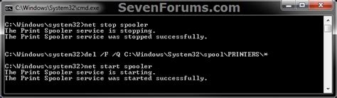 Restart Print Spooler Windows 7 Cmd Step 2 Heres How To Disable Print
