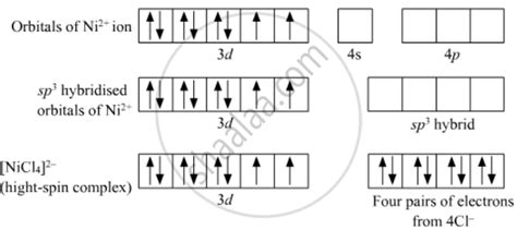 Why Is Nicl4 2− Paramagnetic While Nicn4 2− Is Diamagnetic Atomic