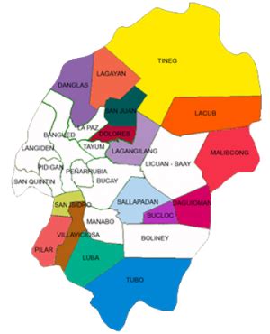 Abra Province Map Abra Map Eiyub