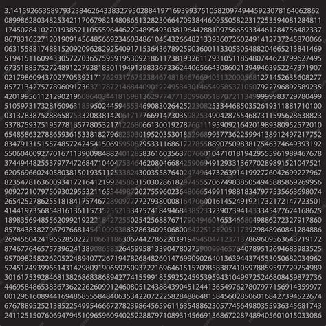 Premium Vector Pi Math Background Black Pattern Vintage Vector