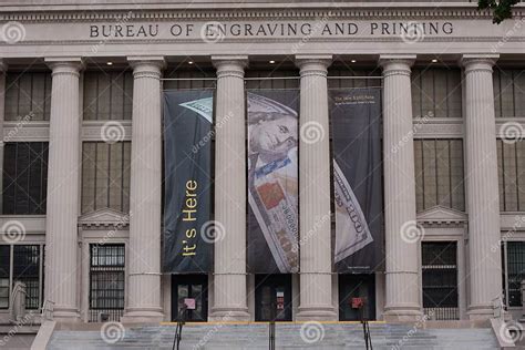 Bureau Of Engraving And Printing Editorial Image Image Of Washington