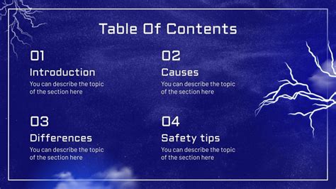 Thunder And Lightning Presentation