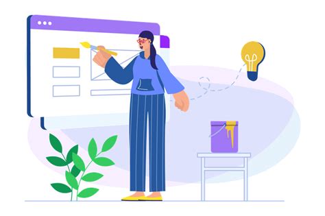 306 Ui Ux Design Template Illustrations Free In Svg Png Eps Iconscout