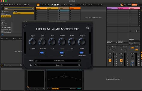 Neural Amp Modeler Not Showing Any Model Or Irs To Select Im New To This And I Dont Know How