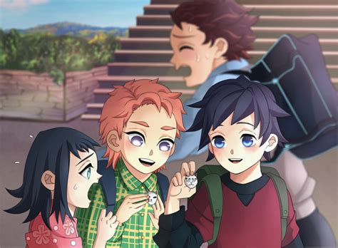 Kimetsu No Yaiba Giyuu Sabito And Makomo By Saez42 On Deviantart