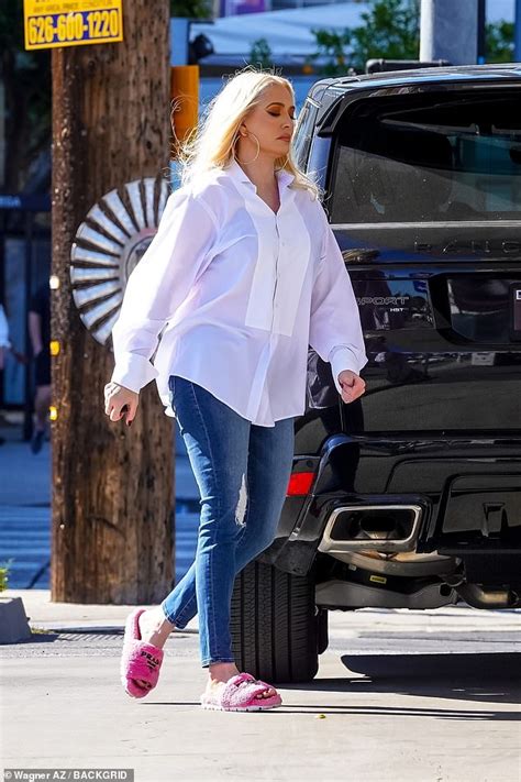 Erika Jayne Opts For Cozy Pink Prada Slippers As She Fills Up Her Gas