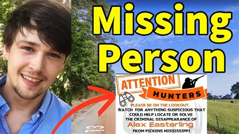 The Disappearance Of Alex Easterling Explained And The Private