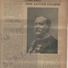 Revista Año 1919 Don Javier Ugarte Sindicalism Compra Venta En
