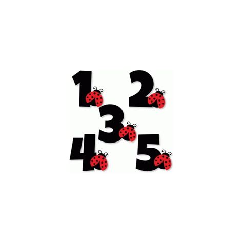 Ladybug Numbers 1 2 3 4 578503