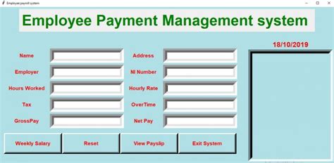 Employee Payment Management System In Python With Source Code Genial Code