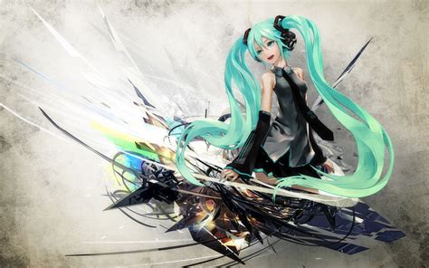 Anime Hatsune Miku Vocaloid Twintails Wallpapers Hd Desktop And