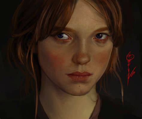 Lea Seydoux From The Movie Inglourious Basterds Behance Behance Lea Seydoux From The Movie Inglourious Basterds Behance Behance