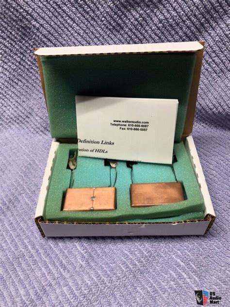 Walker Audio Reference Hdls For Sale Us Audio Mart