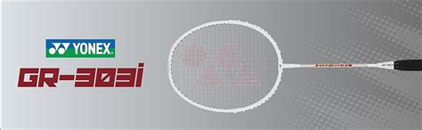 Yonex Gr 303i Black Aluminium Badminton Racquet With Full Covermade In