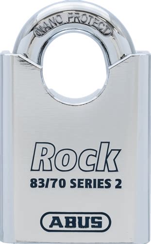 Abus Rock 8370 Cen 6 Closed Shackle Padlock Abus 8370 Closed