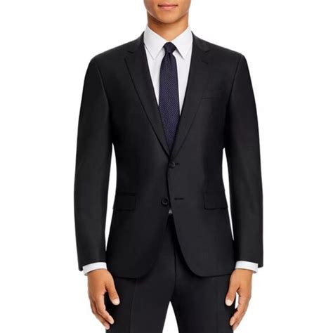 Hugo Boss Suits And Blazers Hugo Boss Mens Slim Fit Wool Tonal