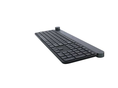 Logitech Craft Advanced Wireless Keyboard With Creative Input Dial And Backlit Keys Dark Grey
