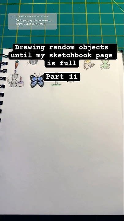 Drawing Random Objects Until My Page Is Full Part 11 Shortsfyp
