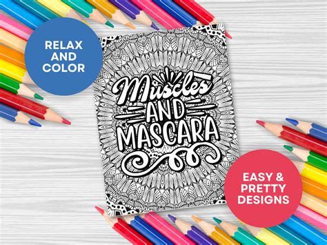 Makeup Quote Coloring Page Graphic By Designscape Arts · Creative Fabrica