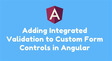 Server Side Validation Using Custom Component In Angular By Somesh