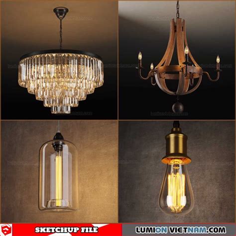 Celling Light Sketchup Models