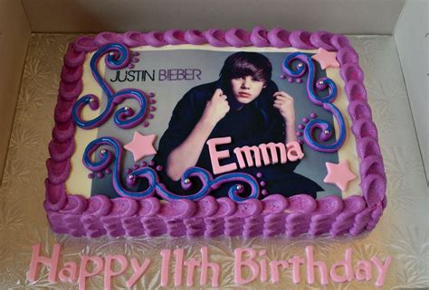 Justin Bieber Edible Cupcake Toppers