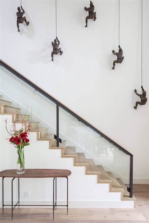 Wall Art For Staircase Wall Elevate Your Homes Stairway With Stylish