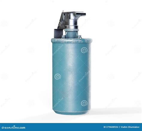 Stun Grenade 3d Rendering Isolated On White Background Royalty Free