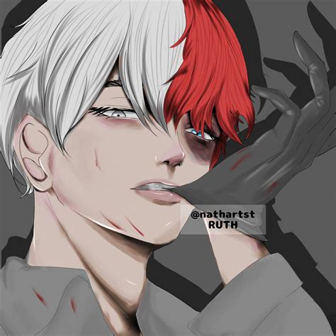 Todoroki Shoto Fanart By Nathartst On Deviantart
