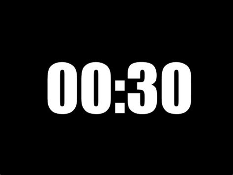 30 Second Timer With Music Youtube