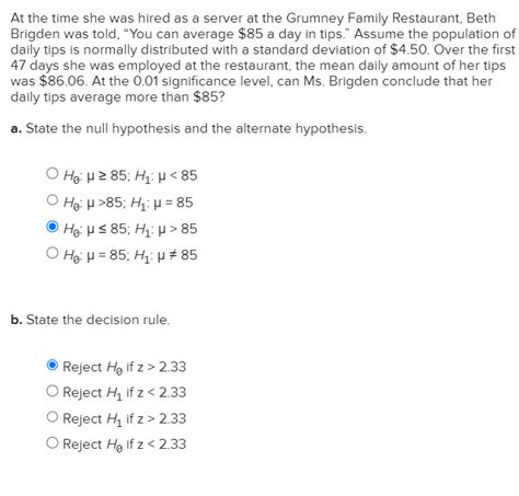 Solved C Compute The Value Of The Test Statistic Round Chegg