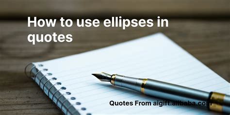 100 Copywriting Examples How To Use Ellipses In Quotes Like A Pro