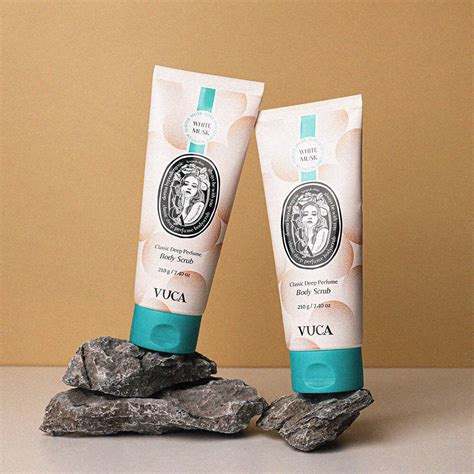Vuca Classic Deep Perfume Body Scrub 210g Dodo Skin Dodoskin