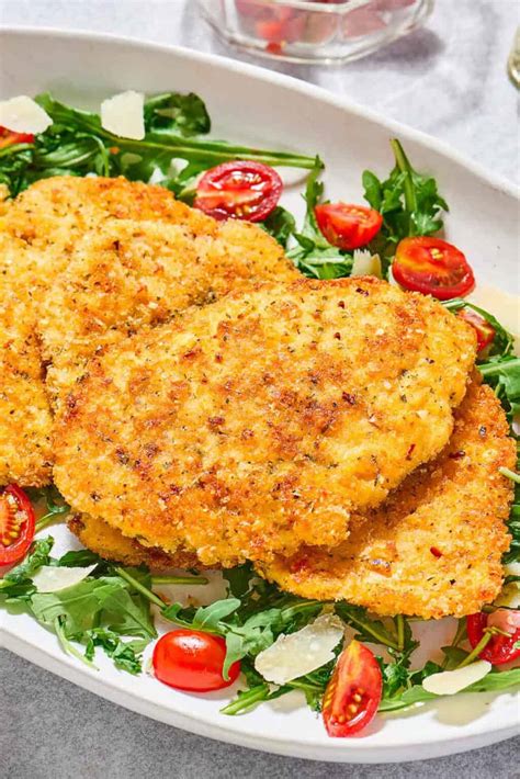 Chicken Milanese Recipe The Mediterranean Dish