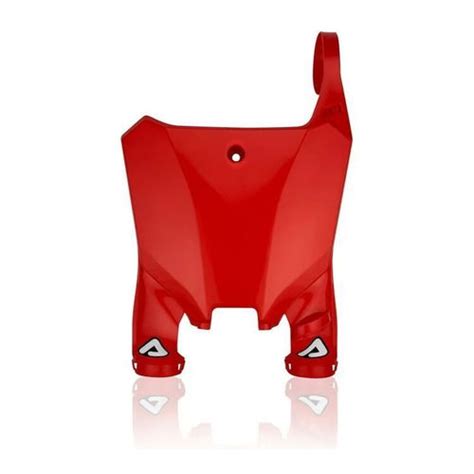 Acerbis Raptor Number Plate Red Honda Crf250rcrf450r