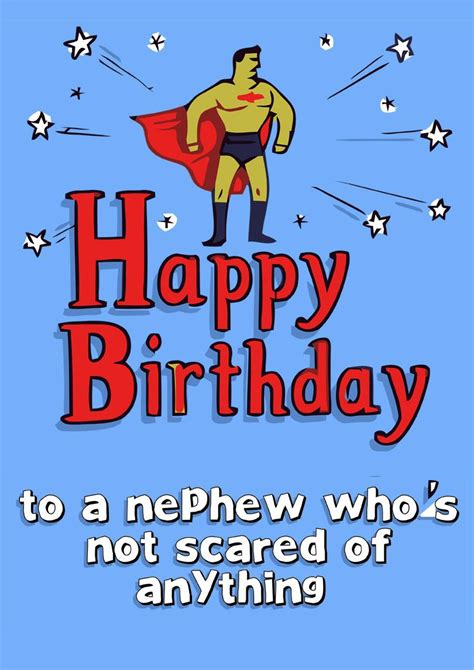 Birthday Card For Nephew Free Printable Birthday Cards Nephew Birthday