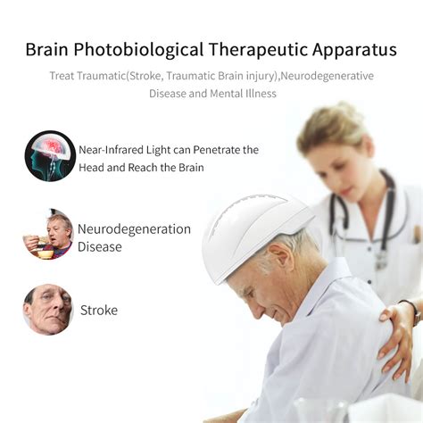 810nm Neuro Light Therapy Nir Photobiomodulation Led Brain Stimulation Helmet For Depression